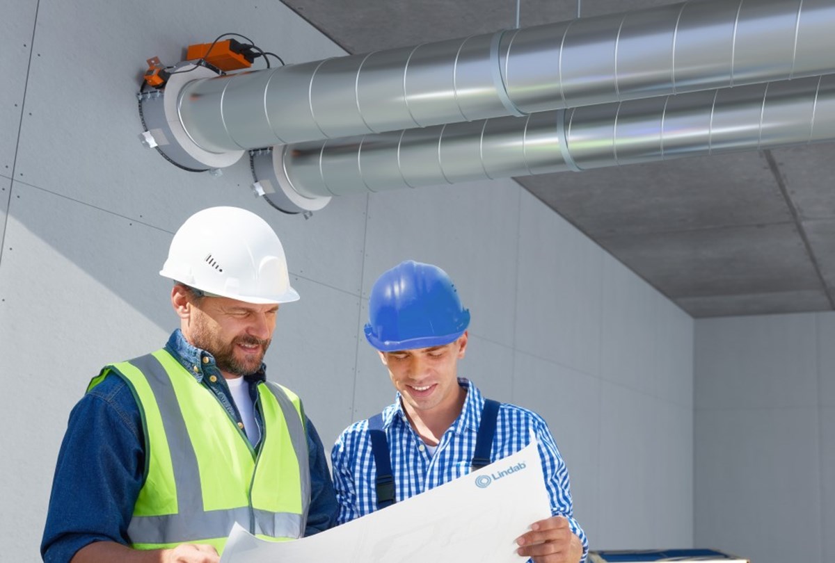 Ventilation fire protection for a safe indoor climate