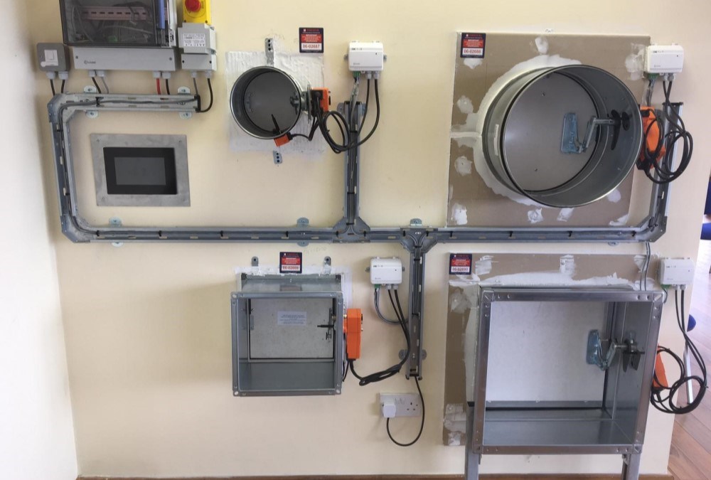 Lindab Fire damper installation competency