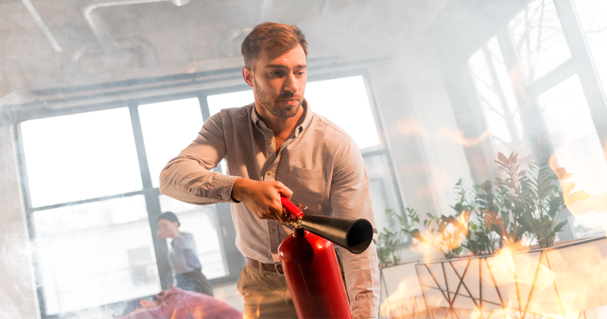 Ventilation fire protection for a safe indoor climate