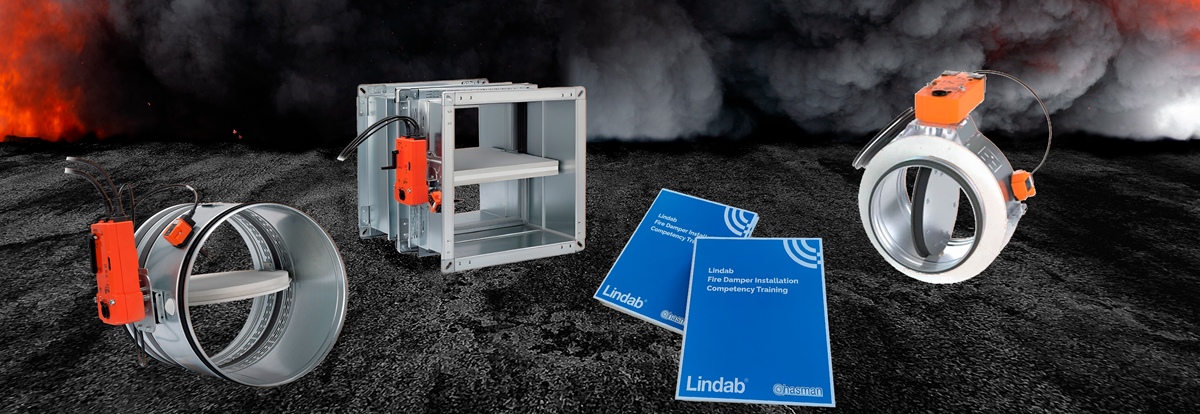 Lindab Fire damper installation competency